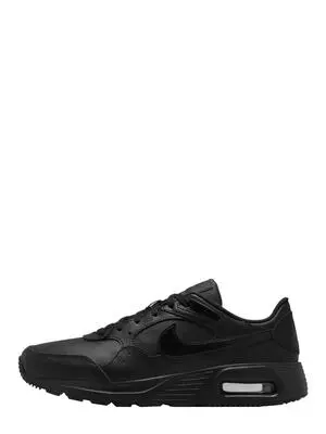 Nike Max Sc Leather Sneakers - Black