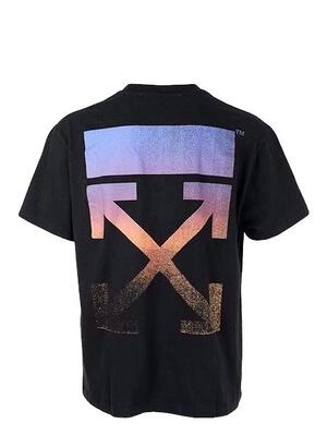 Off-White Degrade Arrow Over Tee /multicolor - Black