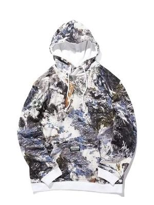Adidas Originals D Grp Hoody Earth Printing Sports - Multi-color