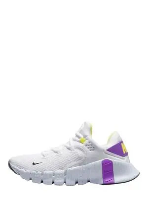 Nike Nike Free Metcon 4 Athletic Sneakers White/yellow/purple