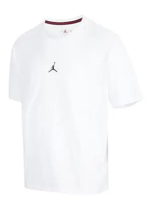 JORDAN Ss22 Logo Printing Sports Round Neck Short Sleeve White - Default Color
