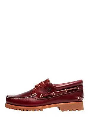 Timberland Authentic 3-eye Boat Shoes - Burgundy