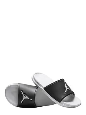 JORDAN Air Jumpman Slides - White/black