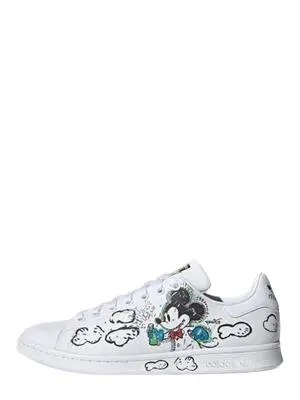 Adidas Kasing Lung X Disney X Stan Smith 'labubu Mickey Mouse' Sneakers - White/black