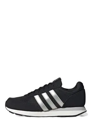 Adidas Run 60s 3.0 Lifestyle Running Shoes - Black Silver Metallic
