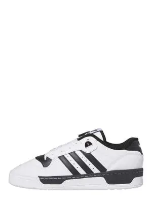 Adidas Rivalry Low Lux Sneakers - Cloud White/core Black/cloud White