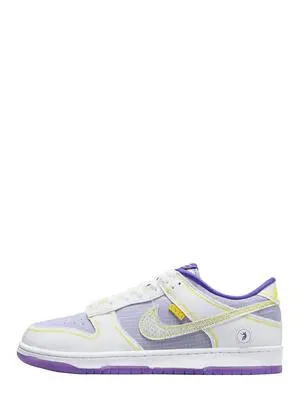 Nike X Union La Dunk Low "passport Pack Court Purple - Grey/purple/yellow