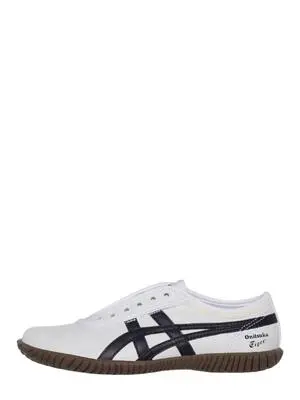 Onitsuka Tiger Tsunahiki Slip-on Sneakers - White/black