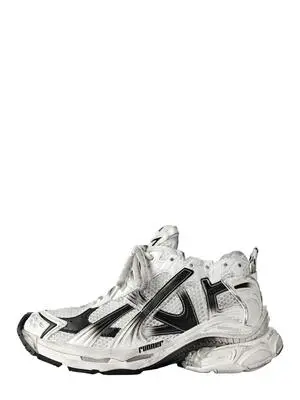 Balenciaga Runner Sneakers - White/black