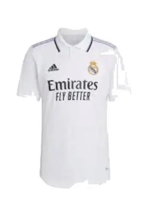 Adidas Real Madrid 22/23 Home Authentic Jersey - White/black