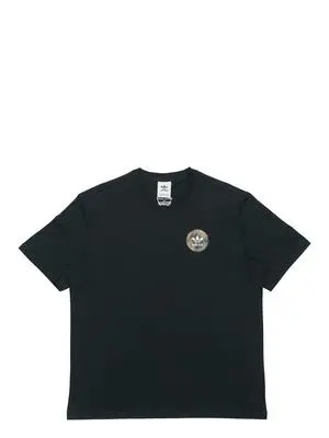 Adidas Originals Artist Tee Ss Pattern Printing Sports Male - Black