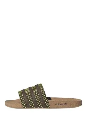 Adidas Adidas Adilette Slide 'Plant And Grow' Brown
