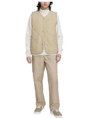 Nike Life Woven Insulated Military Vest - Beige