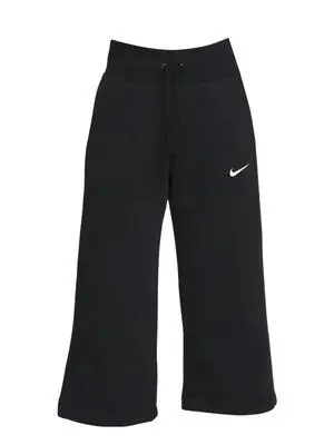Nike Phoenix Fleece High-waisted Cropped Sweatpants - Black