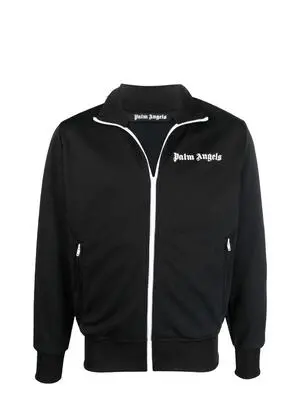 Palm Angels Classic Track Jacket - Black/white