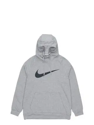 Nike Swoosh Graphic Hoodie - Light Gray