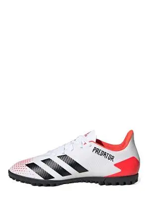 Adidas Predator 20.4 Turf Soccer Cleats - White/pink/black