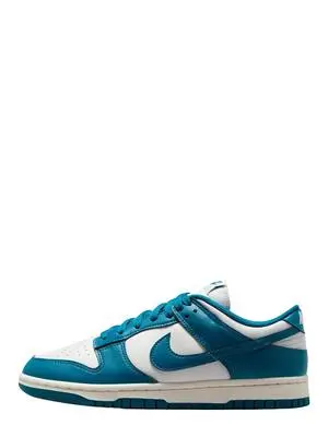 Nike Dunk Low Sneakers - Green Abyss/platinum Tint-sail