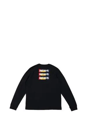 Nike Long Sleeve Graphic Print T-shirt - Black