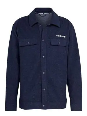 Adidas Premium Oversized Jacket - Navy