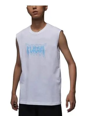 JORDAN Sport Dri-fit Tank - White/blue