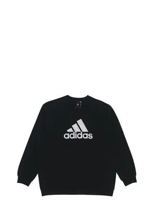 Adidas Logo Printing Round Neck Pullover Long Sleeve - Default Colorway