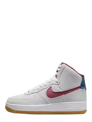 Nike Nike Air Force 1 High Sculpt "Grey Suede" Sneakers Gray/red/blue