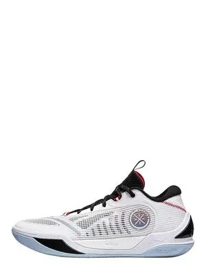 LI-NING Ice Blood 2standard White" Sneakers - White/black/red
