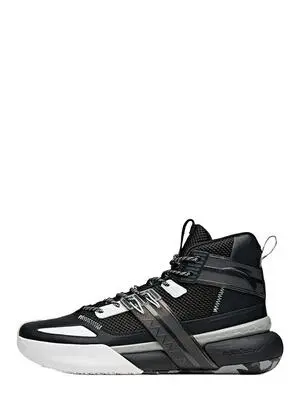 ANTA Quick Battle 4 High-top Sneakers - Black/white/grey