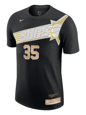 Nike Nba Phoenix Suns Kevin Durant "35" Graphic T-shirt - Black