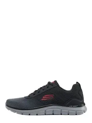 Sketchers Track Sneakers - Black/charcoal