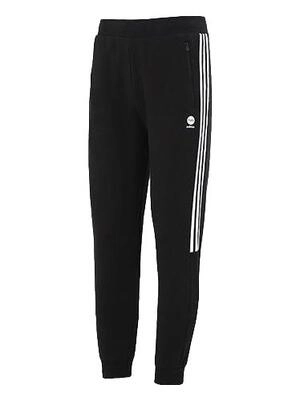 Adidas Casual Thicken Knit Sports Pants/trousers/joggers Black - Default Color