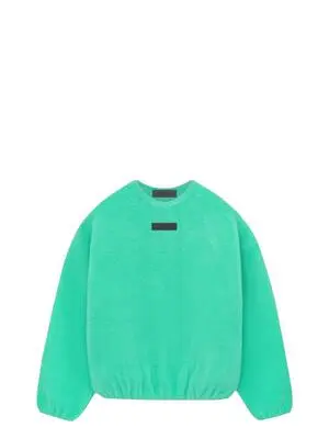 Fear Of God Ss24 Polar Fleece Crewneck - Mint Leaf