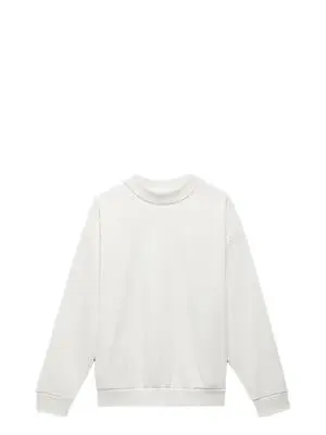 Adidas Basketball Crew Sweatshirt 'white - Cloud White