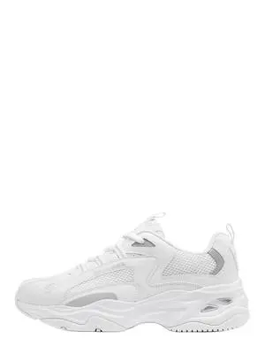 Sketchers D'lites 4.0 Sneakers - White/silver