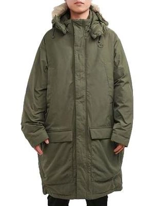 Adidas Originals Down Fur Parka - Green