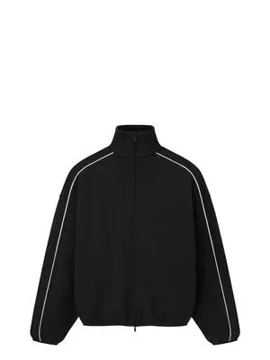 Fear Of God Modern Track Jacket - Jet Black/white Cloud
