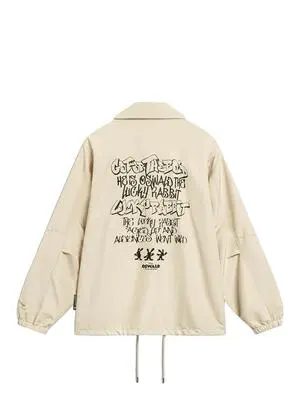 LI-NING X Disney Oswald Graphic Jacket - Light Brown/black