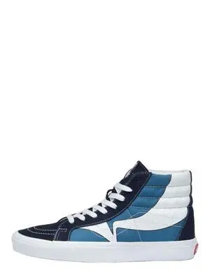 VANS Sk8-hi Reissue Sneakers - Blue/white