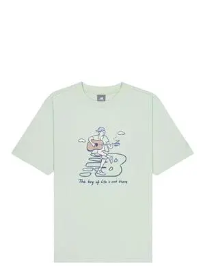 NEW BALANCE X Pk Guitar Graphic T-shirt - Light Blue