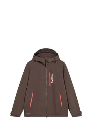 LI-NING Badfive Graphic Hooded Windbreaker - Brown/multi-color