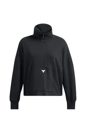 Under Armour Project Rock Half Zip Top - Black