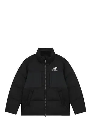 NEW BALANCE Short Down Jacket - Black