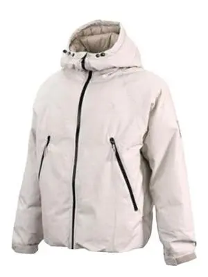 CONVERSE Down Jacket With Hood - White