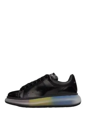 Alexander McQueen Larry Leather Sneakers - Black/multi