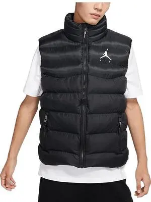 JORDAN Jumpman Puffer Vest - Black/multi-color