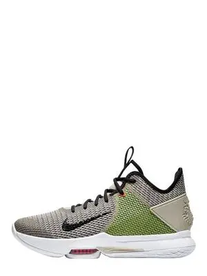 Nike Nike LeBron Witness IV EP Mid Top Basketball Sneakers String/volt/bright Crimson