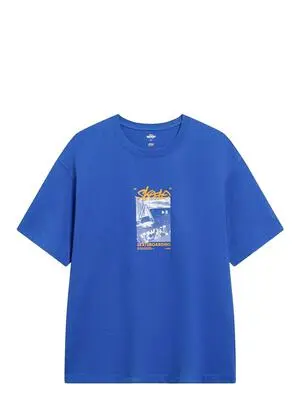 LI-NING X Disney Oswald Graphic T-shirt - Blue