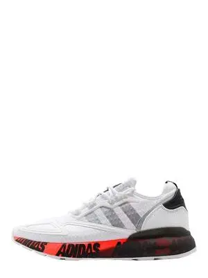 Adidas Zx 2k Boost "bold Logo Graphic" Sneakers - White