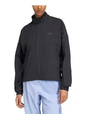 Adidas Pacer Tonal 3-stripes Woven Jacket - Black